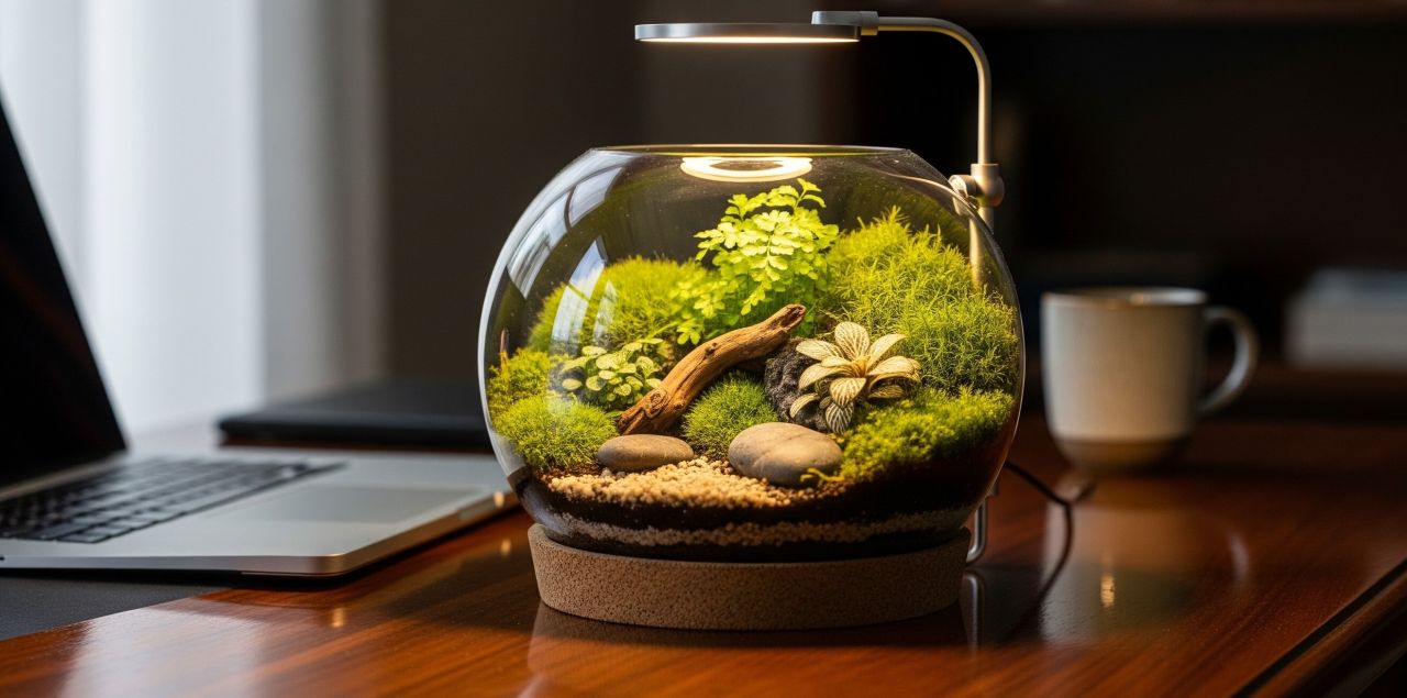 Desktop Terrarium with Light: Where can I get terrariums with light?