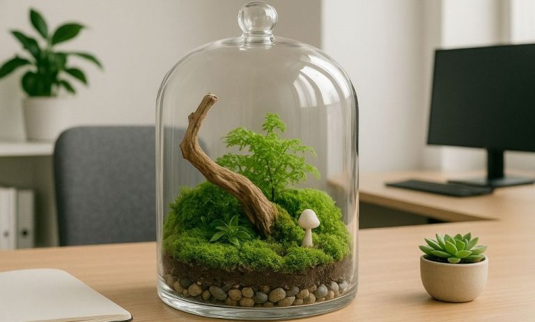 Office Terrarium Ideas - What a Desktop Terrarium Kit Looks Like - ECO ...